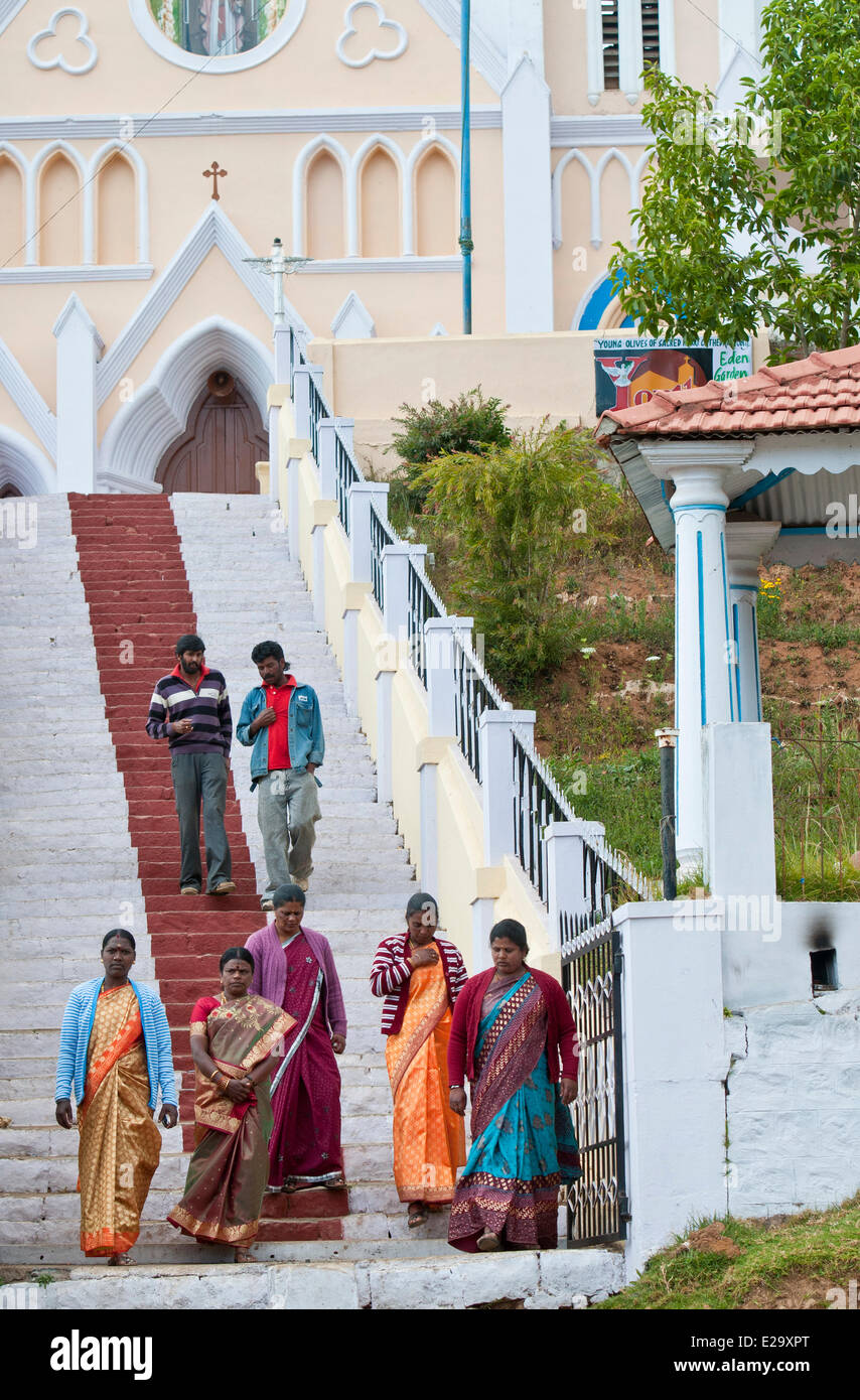 India, Tamil Nadu State, Ooty, a hill station in the Nilgiri Hills ...