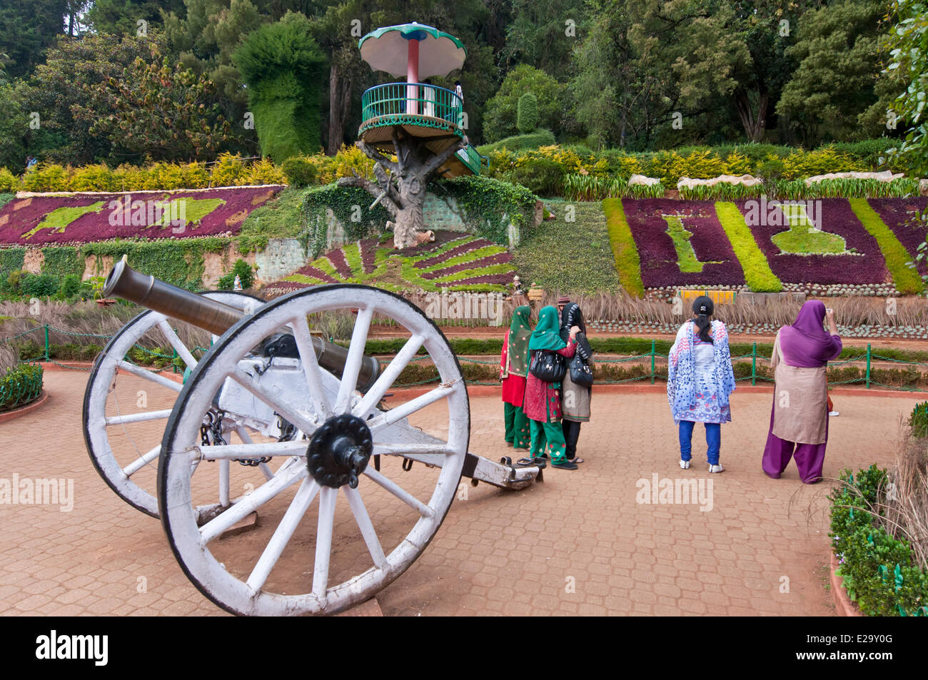 India, Tamil Nadu State, Ooty, a hill station in the Nilgiri Hills ...