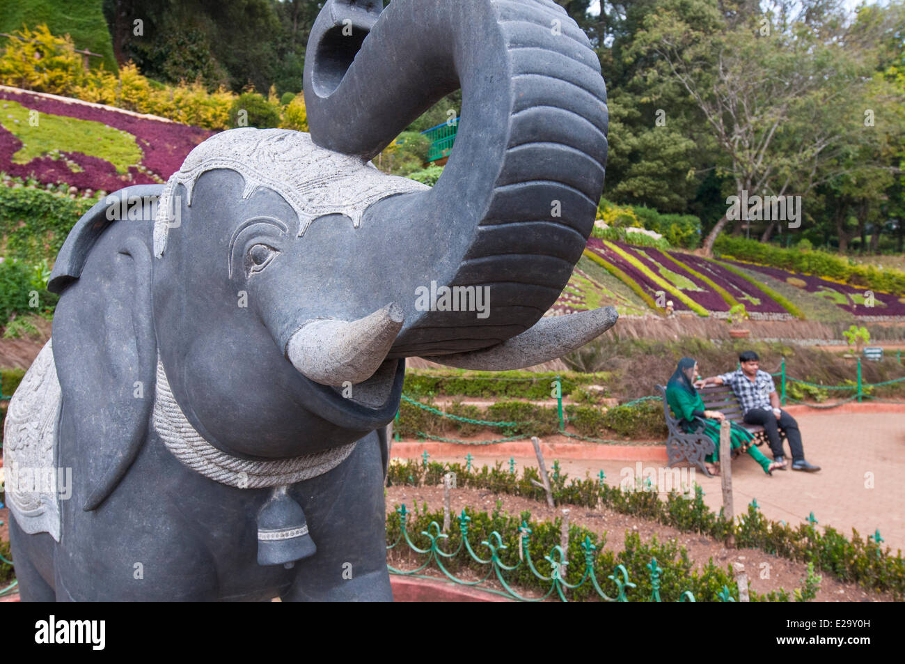 India, Tamil Nadu State, Ooty, a hill station in the Nilgiri Hills ...
