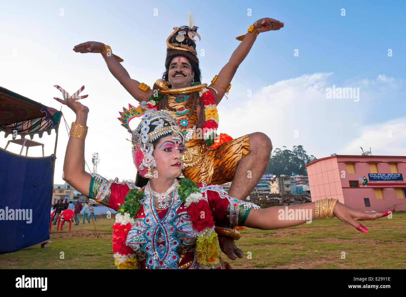 India, Tamil Nadu State, Ooty, a hill station in the Nilgiri Hills ...