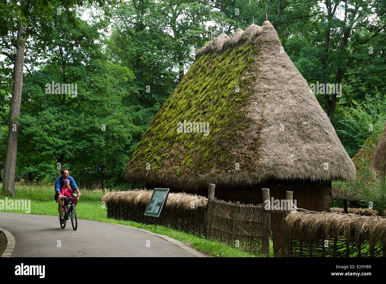 Romania, Transylvania, Carpathian Mountains, Sibiu, Muzeul Astra ...