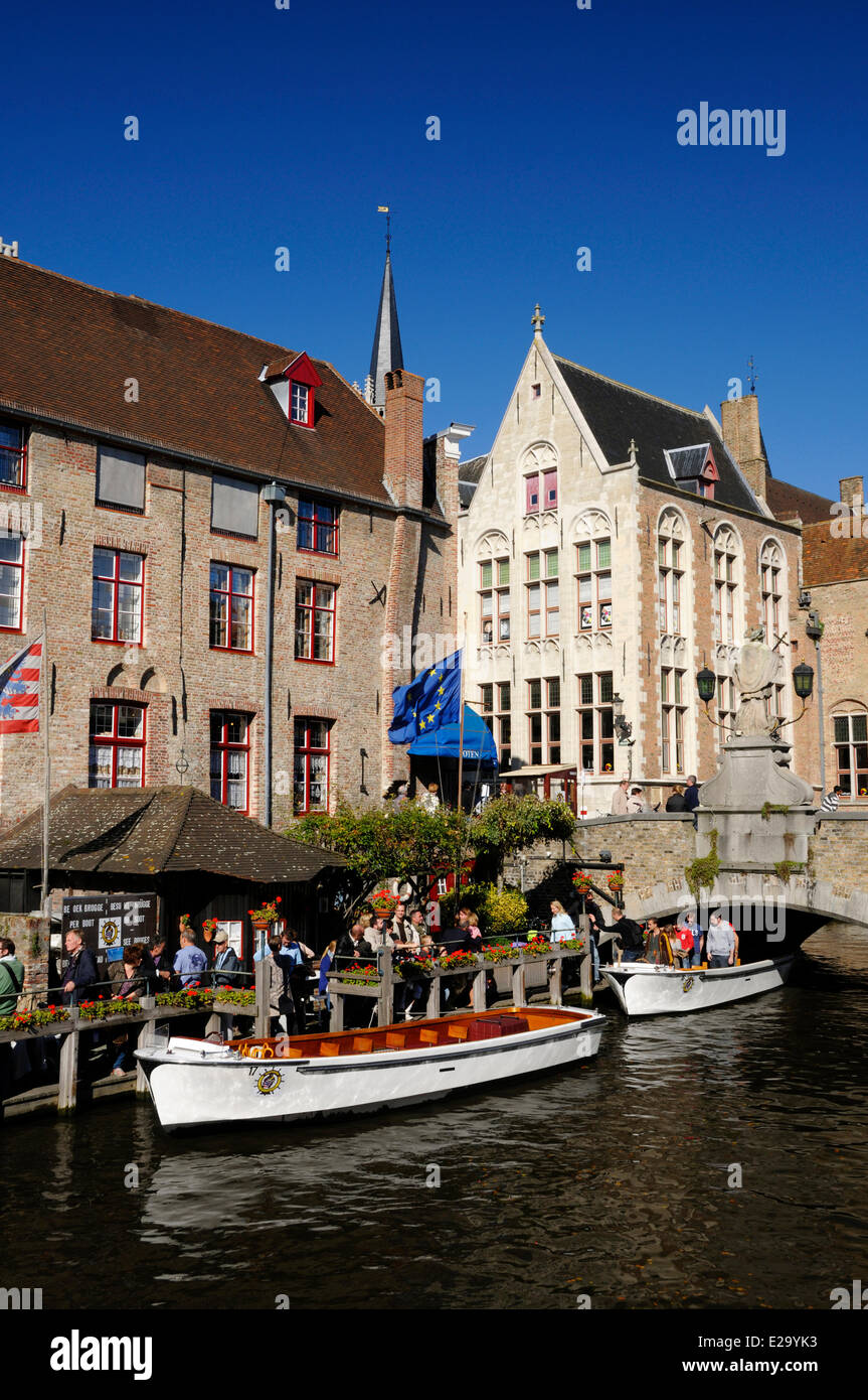 Belgium, Western Flanders, Bruges, historical centre listed as World ...