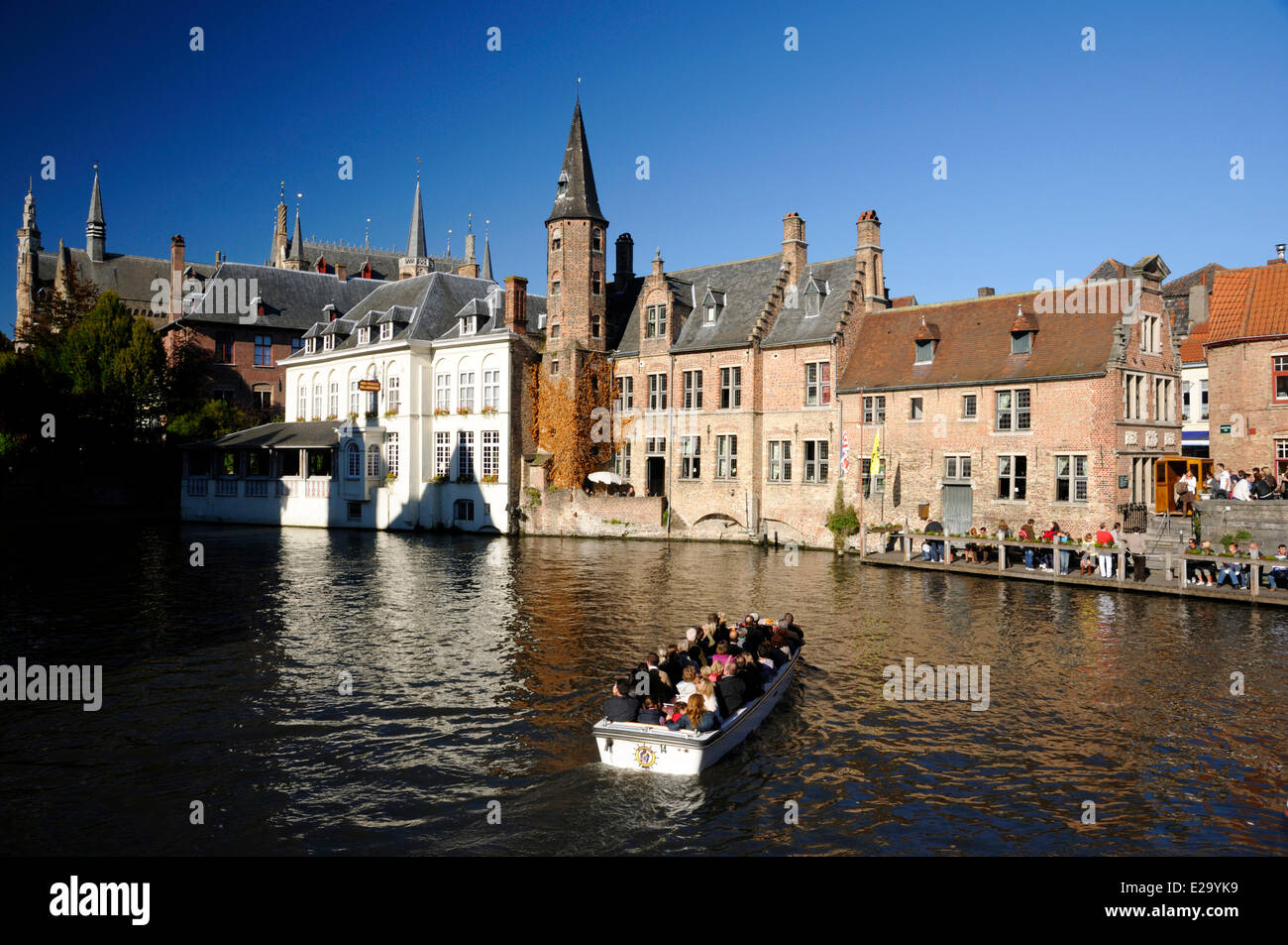Belgium, Western Flanders, Bruges, historical centre listed as World ...