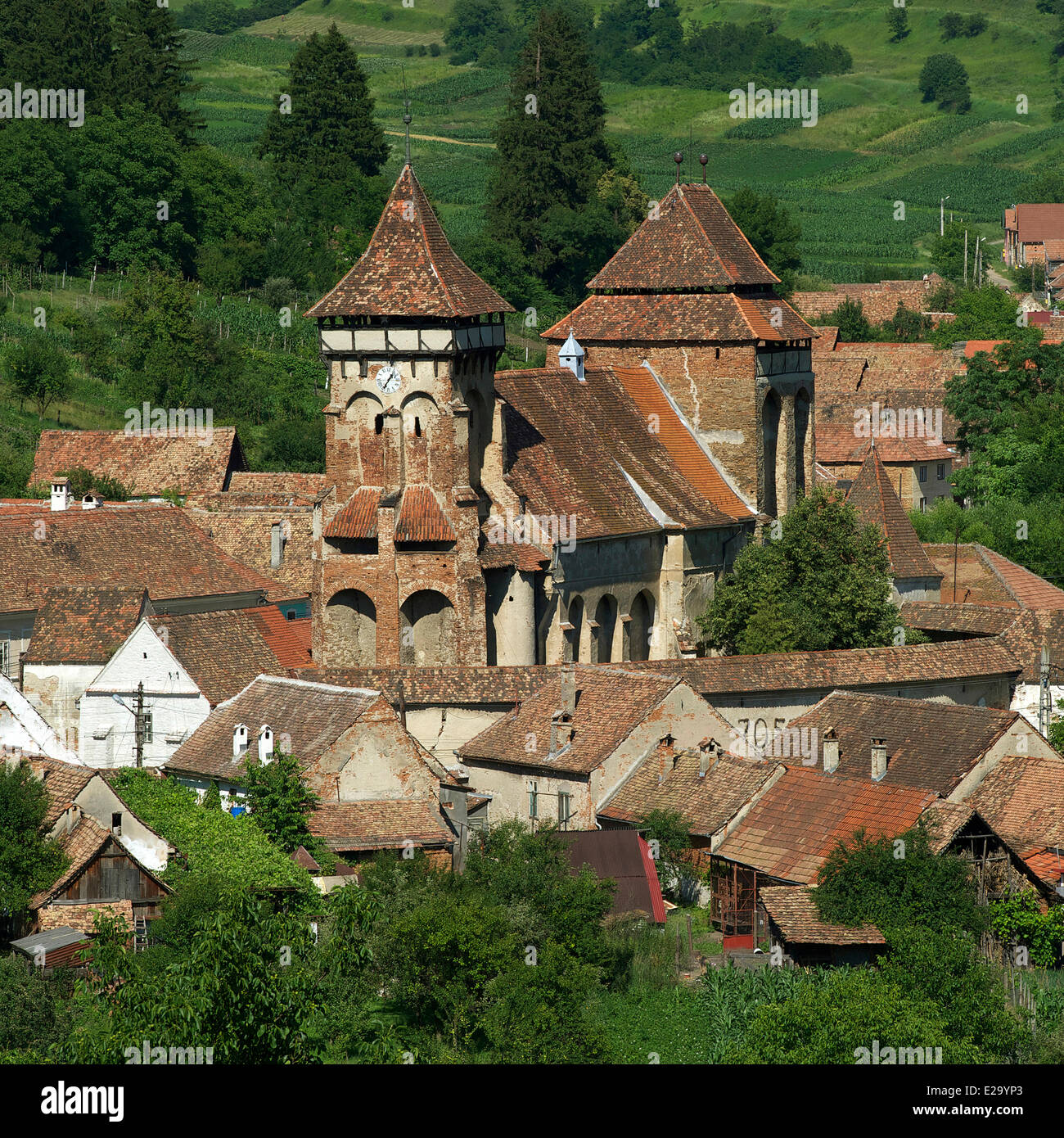 Valea viilor fortified church hi-res stock photography and images - Alamy