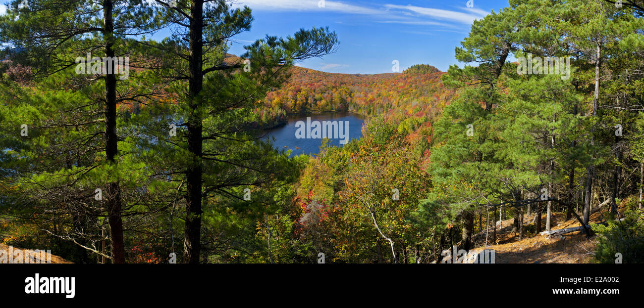 Canada, Quebec province, Eastern Townships or Estrie, the Parc national ...