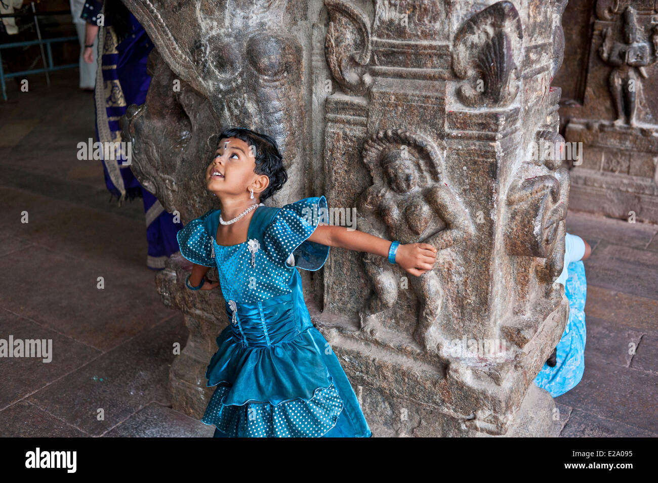 India, Tamil Nadu state, Madurai, Sri Meenakshi temple is a masterpiece ...