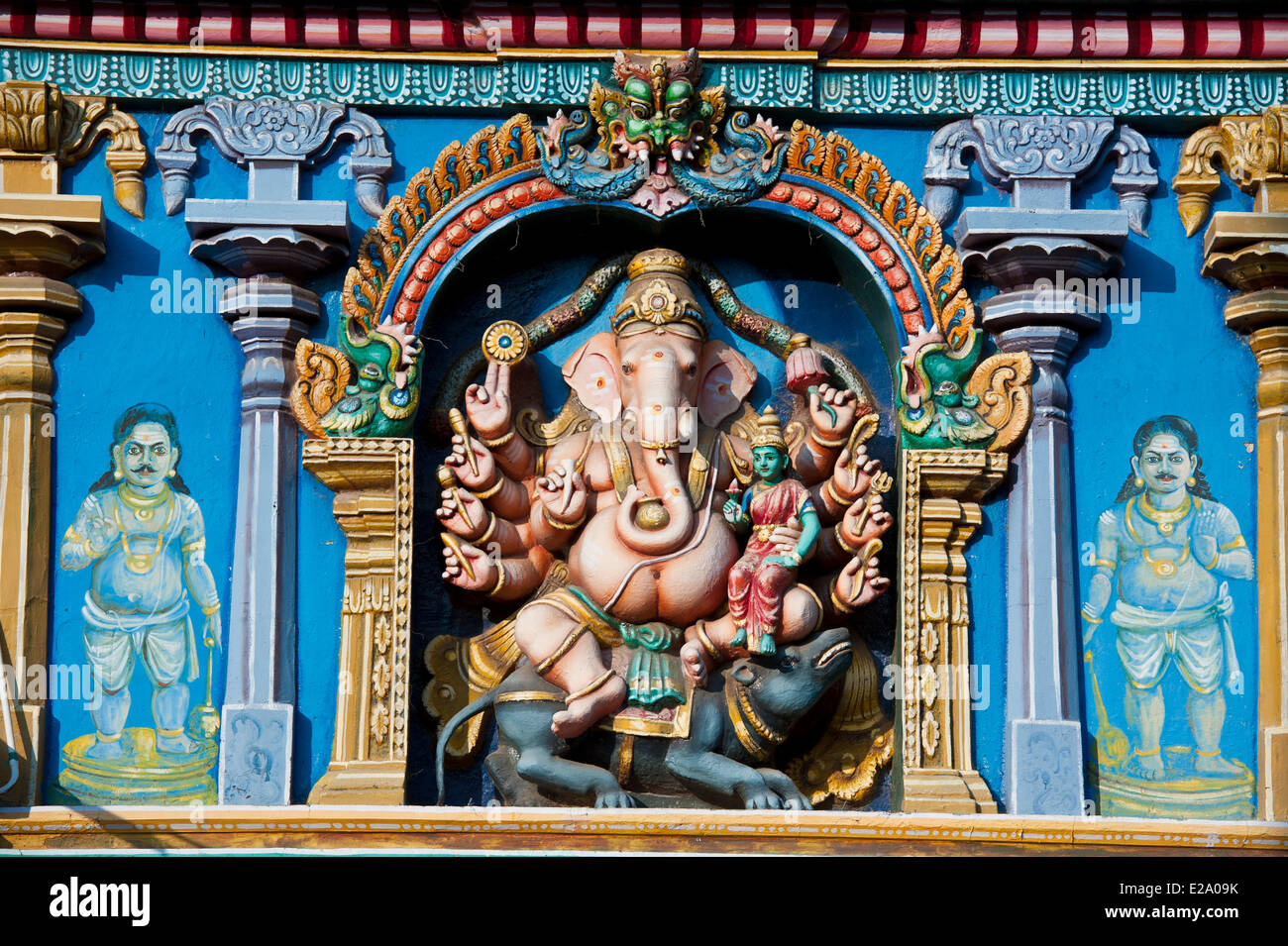 India, Tamil Nadu state, Madurai, Sri Meenakshi temple is a masterpiece ...
