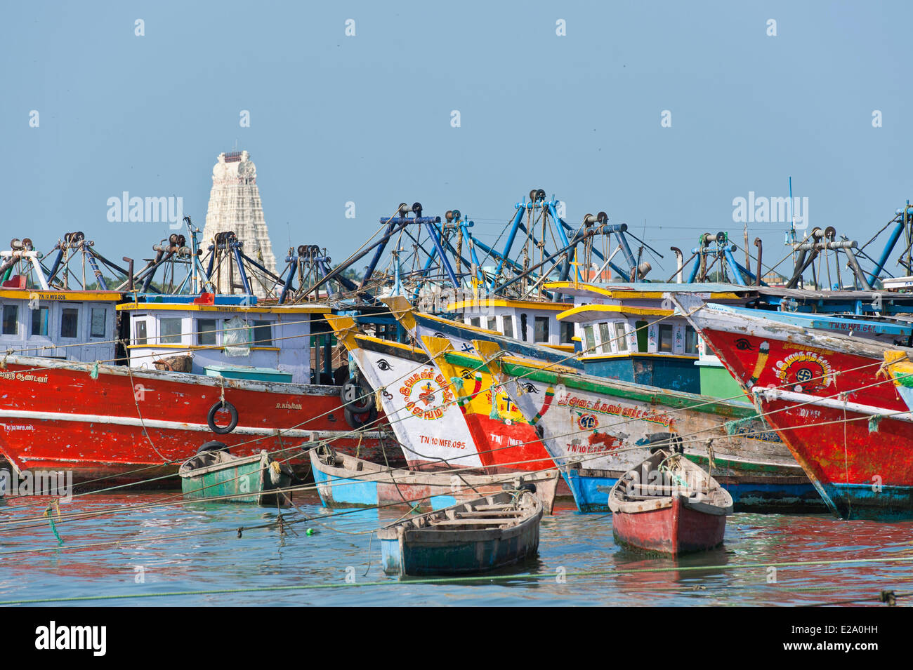 Rameswaram temple hi-res stock photography and images - Alamy