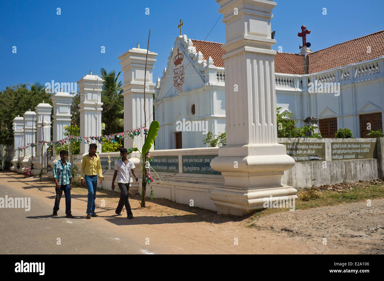 India, Tamil Nadu state, Tranquebar (Tharangambadi), danish colony from ...