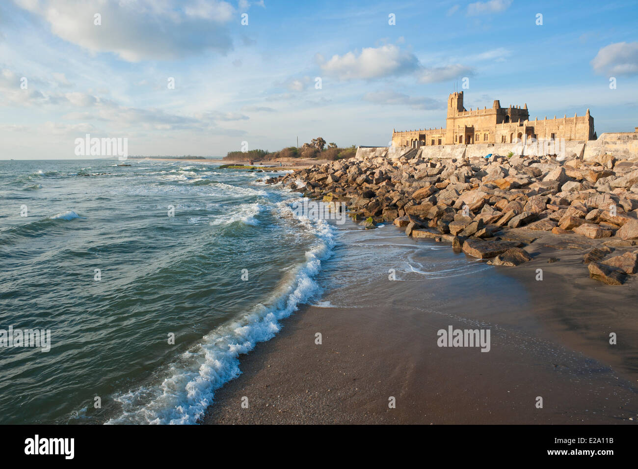 India, Tamil Nadu state, Tranquebar (Tharangambadi), danish colony from ...