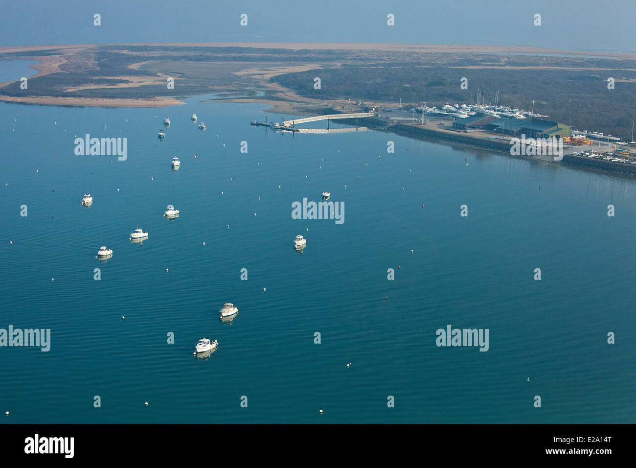 France, Calvados, Merville Franceville Plage, the Orne Bay, nautical ...