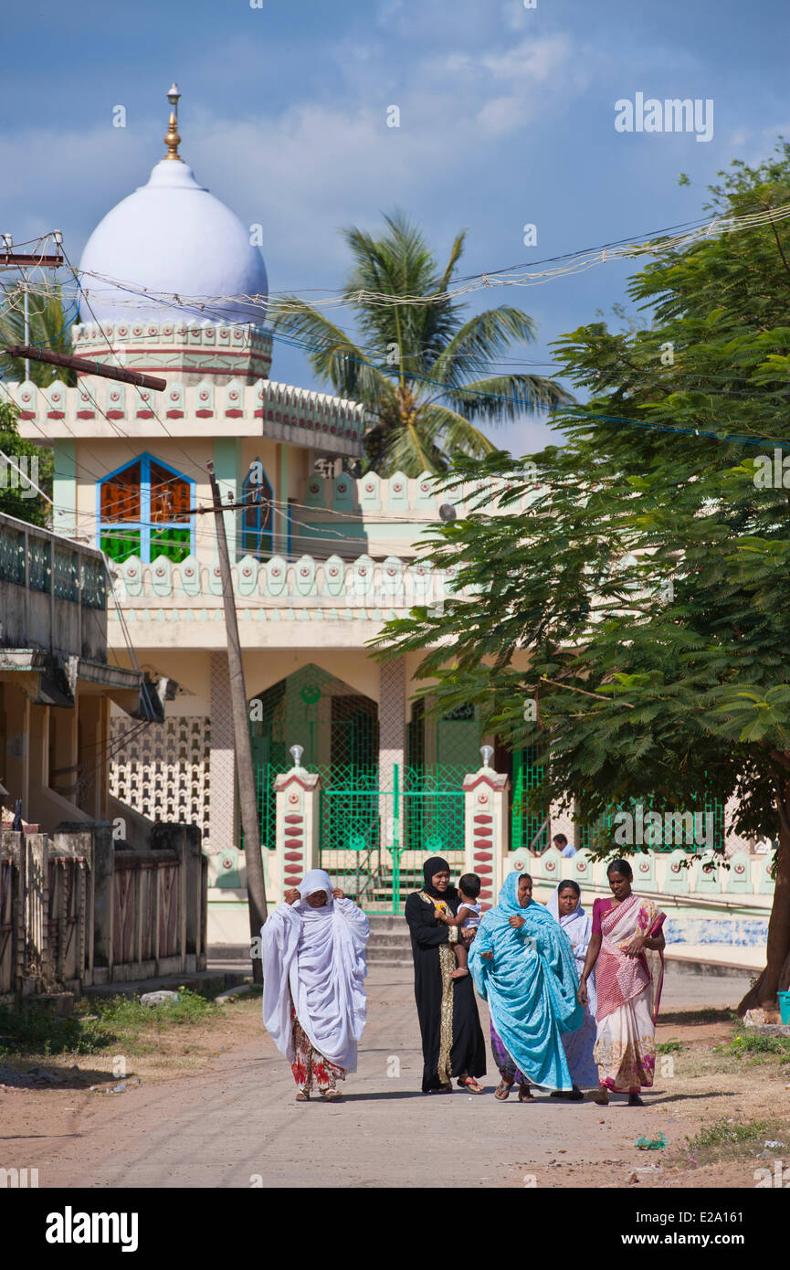 India, Tamil Nadu state, Tranquebar (Tharangambadi), danish colony from ...