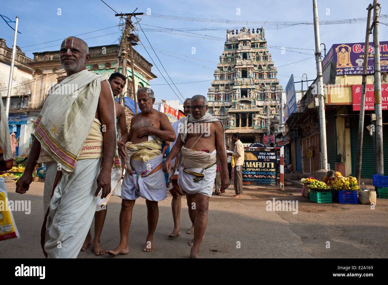 India, Tamil Nadu state, Tiruchirappalli (Trichy), the Sri ...