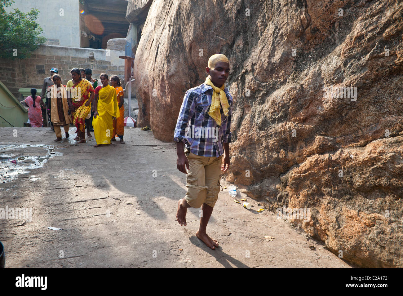 Trichy rock fort temple hi-res stock photography and images - Alamy