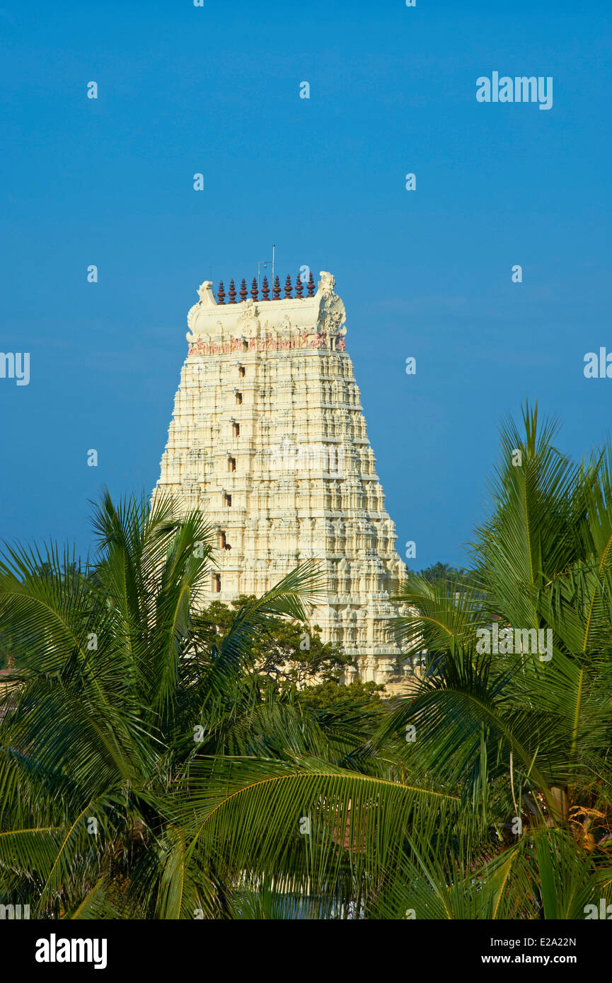 Rameswaram temple hi-res stock photography and images - Alamy