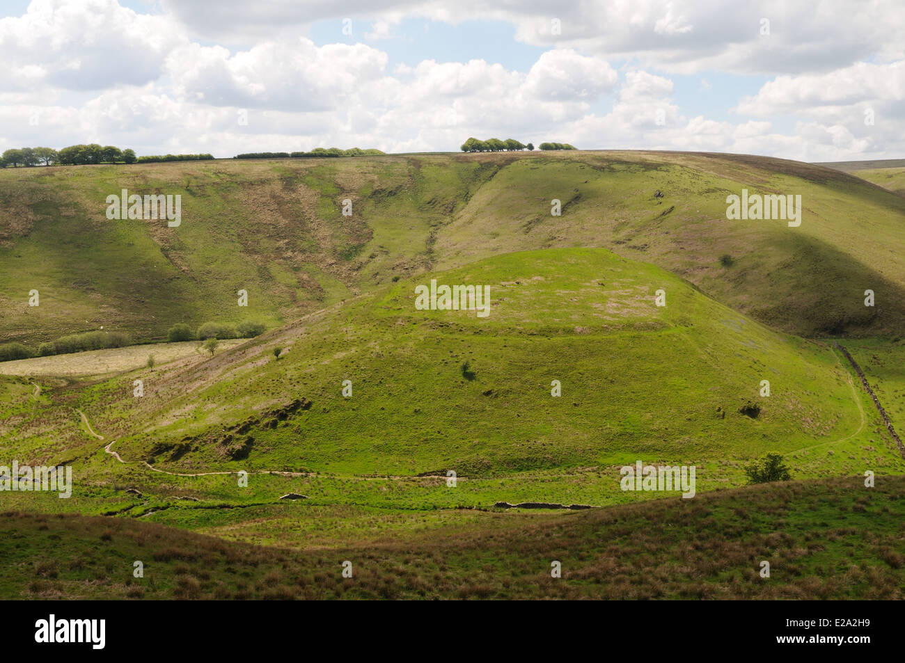 Cow Castle Iron Age Hillfort Simonsbath Exmoor National Park Devon ...