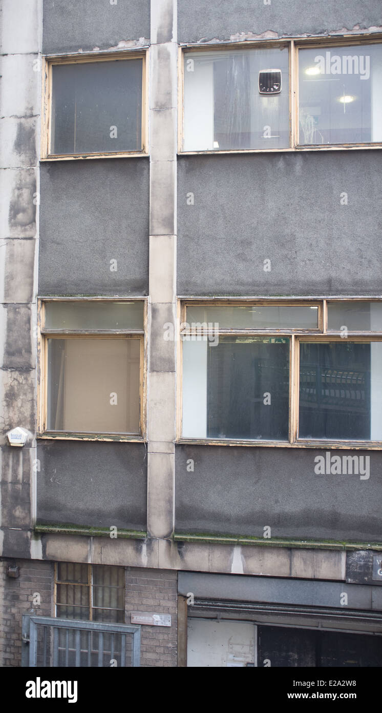 derelict office block Stock Photo - Alamy