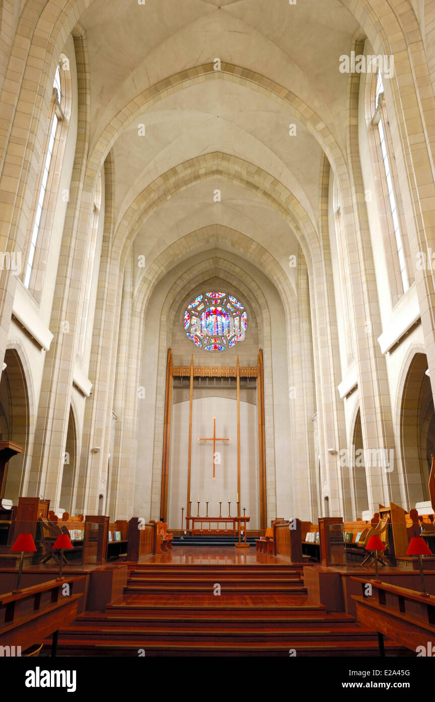 New Zealand, North Island, Auckland, Holy Trinity Cathedral, central ...
