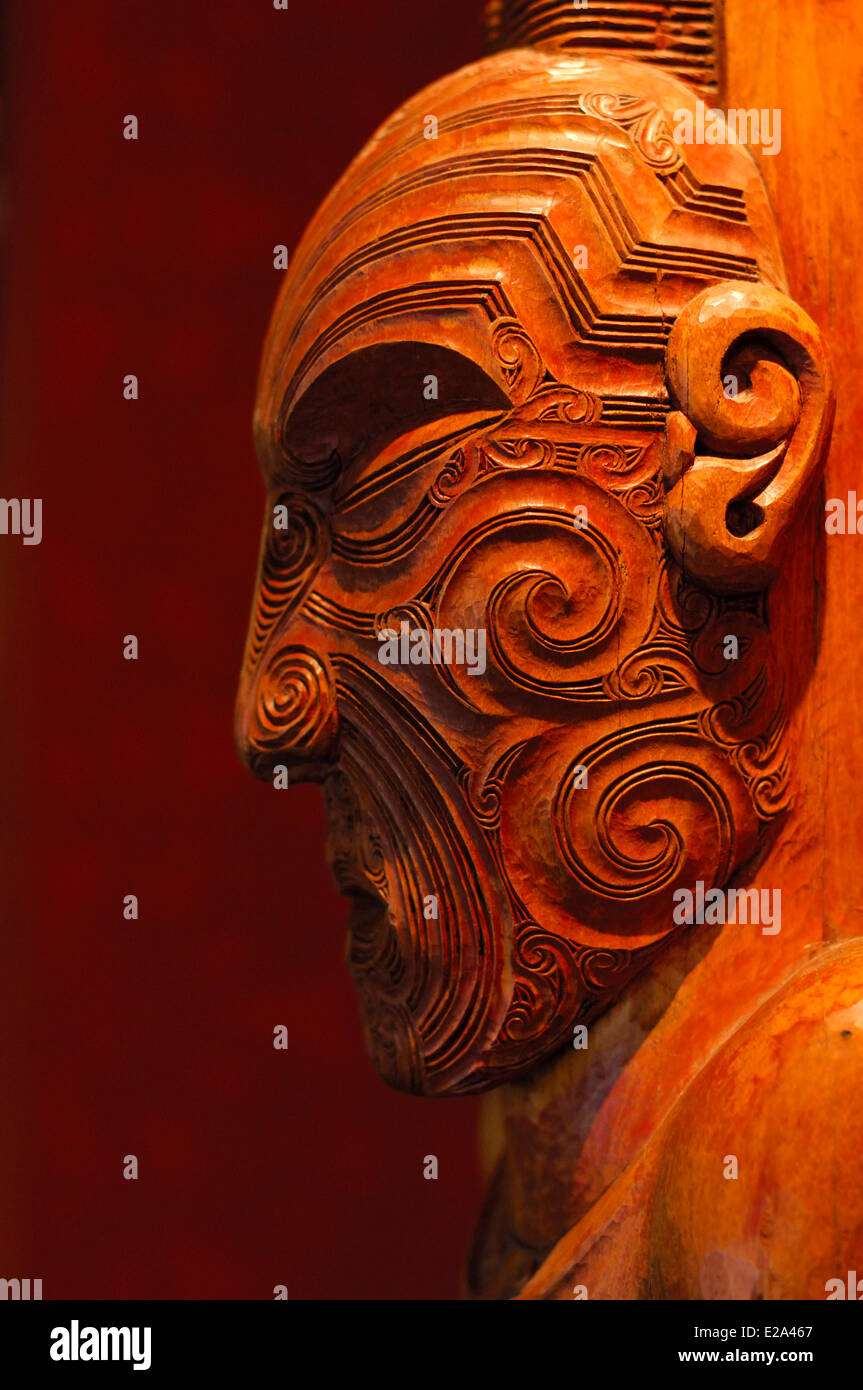 Te puia maori arts and crafts institute in rotorua hi-res stock ...