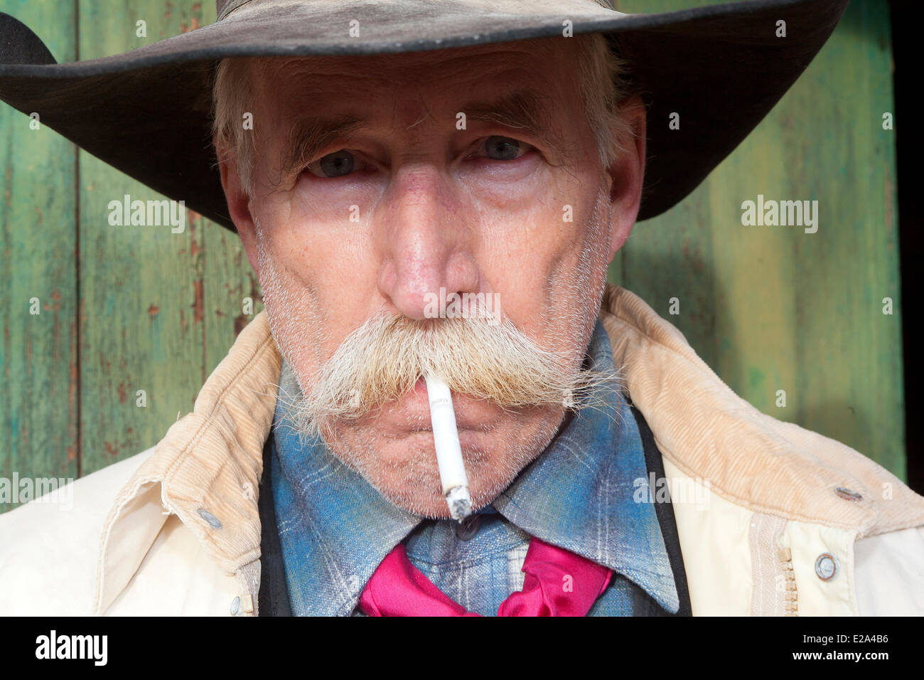 Cowboy Smoking Cigarette Stock Photos & Cowboy Smoking Cigarette Stock ...