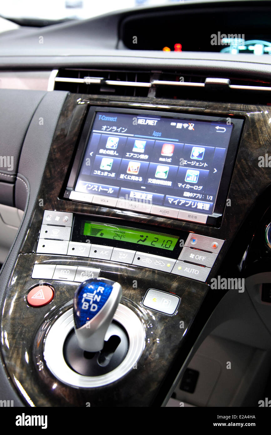 Tokyo, Japan. 18th June, 2014. – The Toyota Prius PHV (Plug-in Hybrid ...
