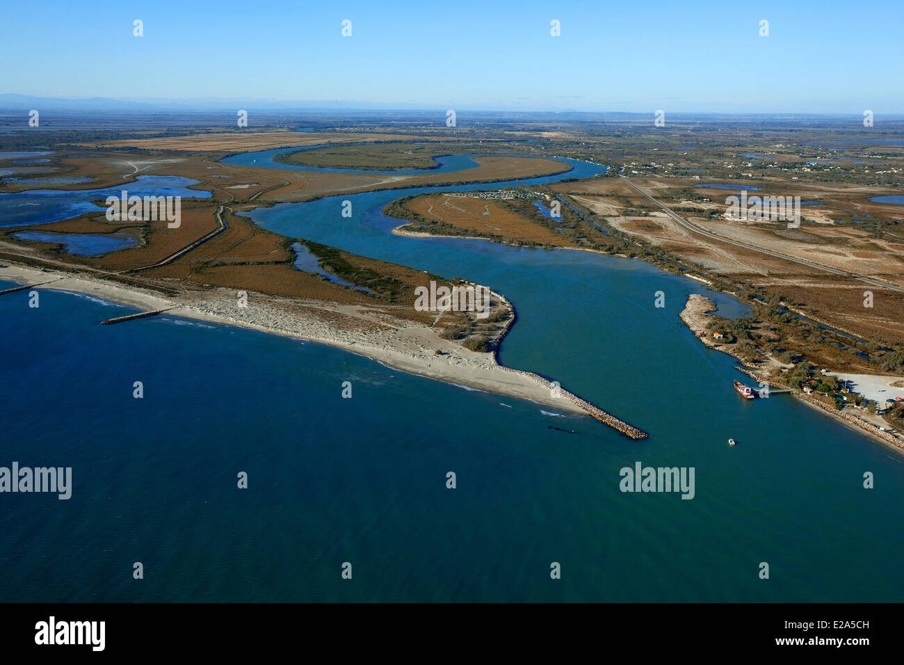 France, Bouches du Rhone, Parc Naturel Regional de Camargue (Natural ...