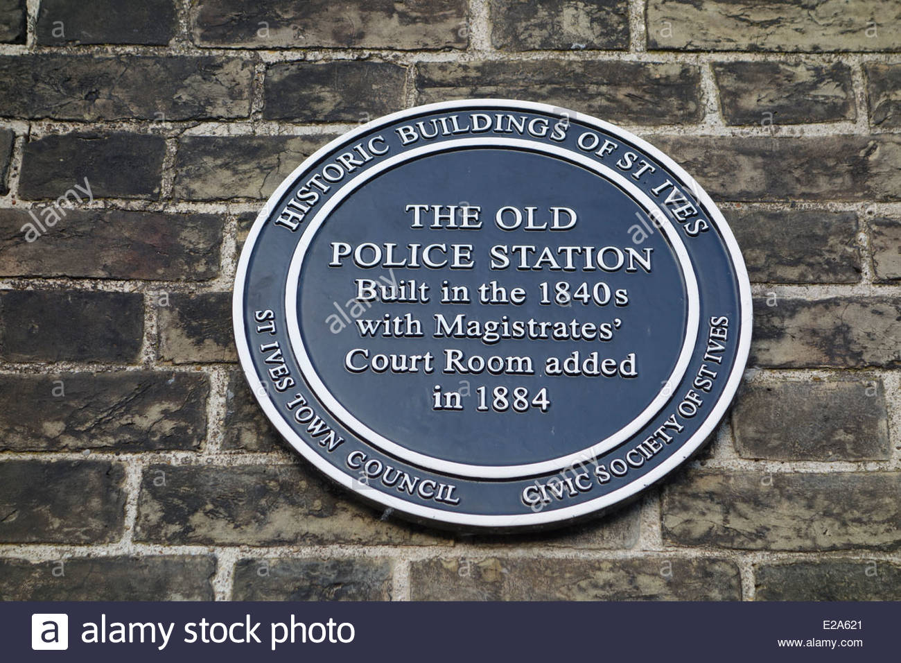 Old Police Station Sign High Resolution Stock Photography and Images ...