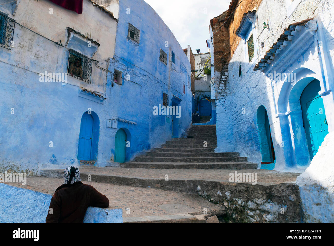 Morocco, Rif region, Chefchaouen (Chaouen), kasbah Stock Photo - Alamy