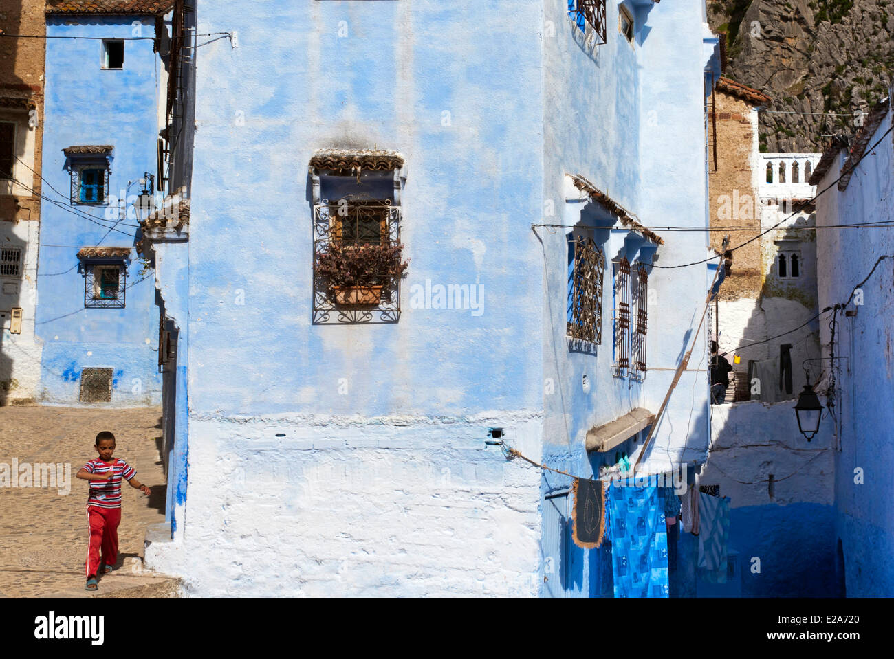 Morocco, Rif region, Chefchaouen (Chaouen), kasbah Stock Photo - Alamy