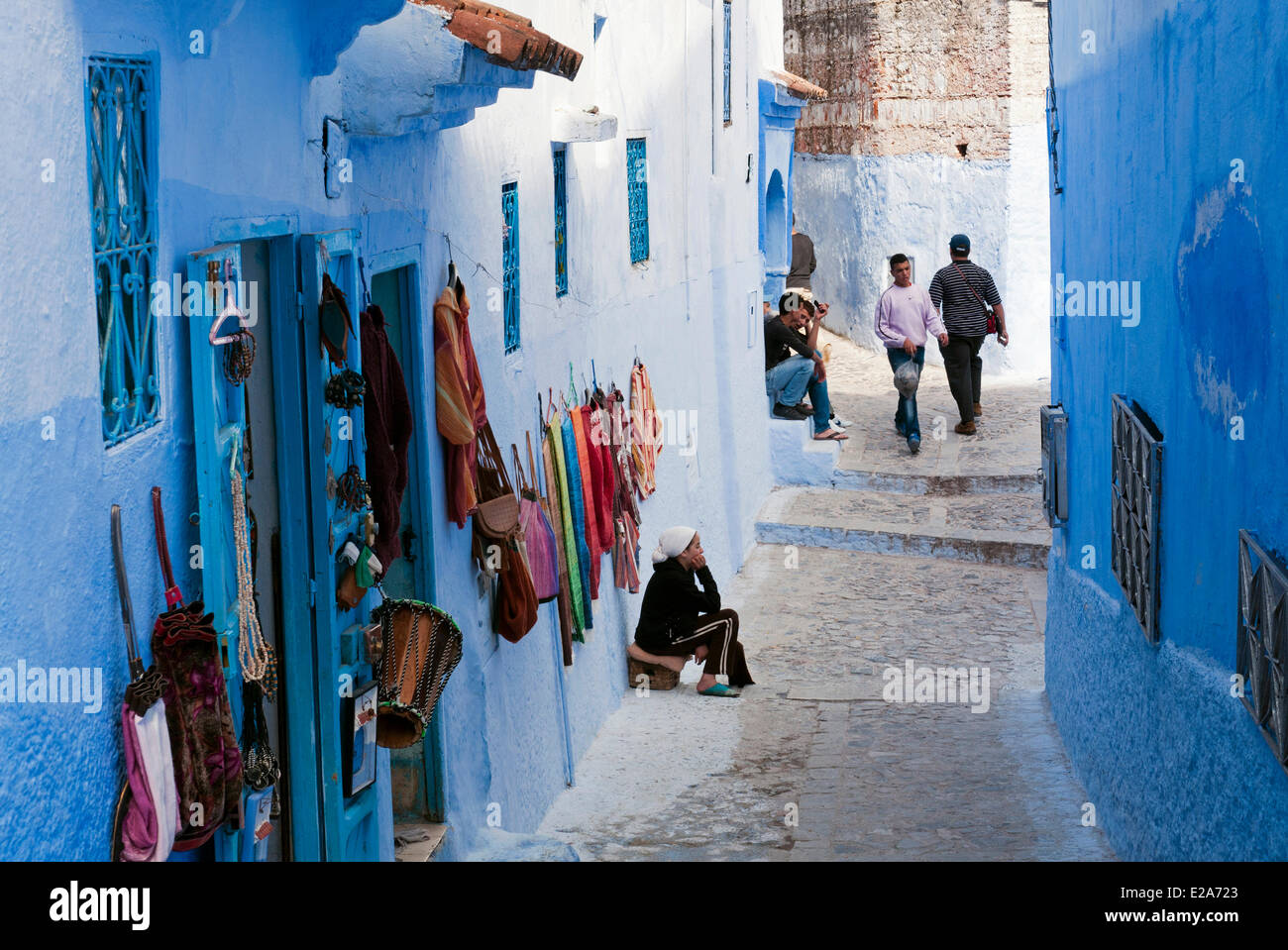 Morocco, Rif region, Chefchaouen (Chaouen), kasbah Stock Photo - Alamy