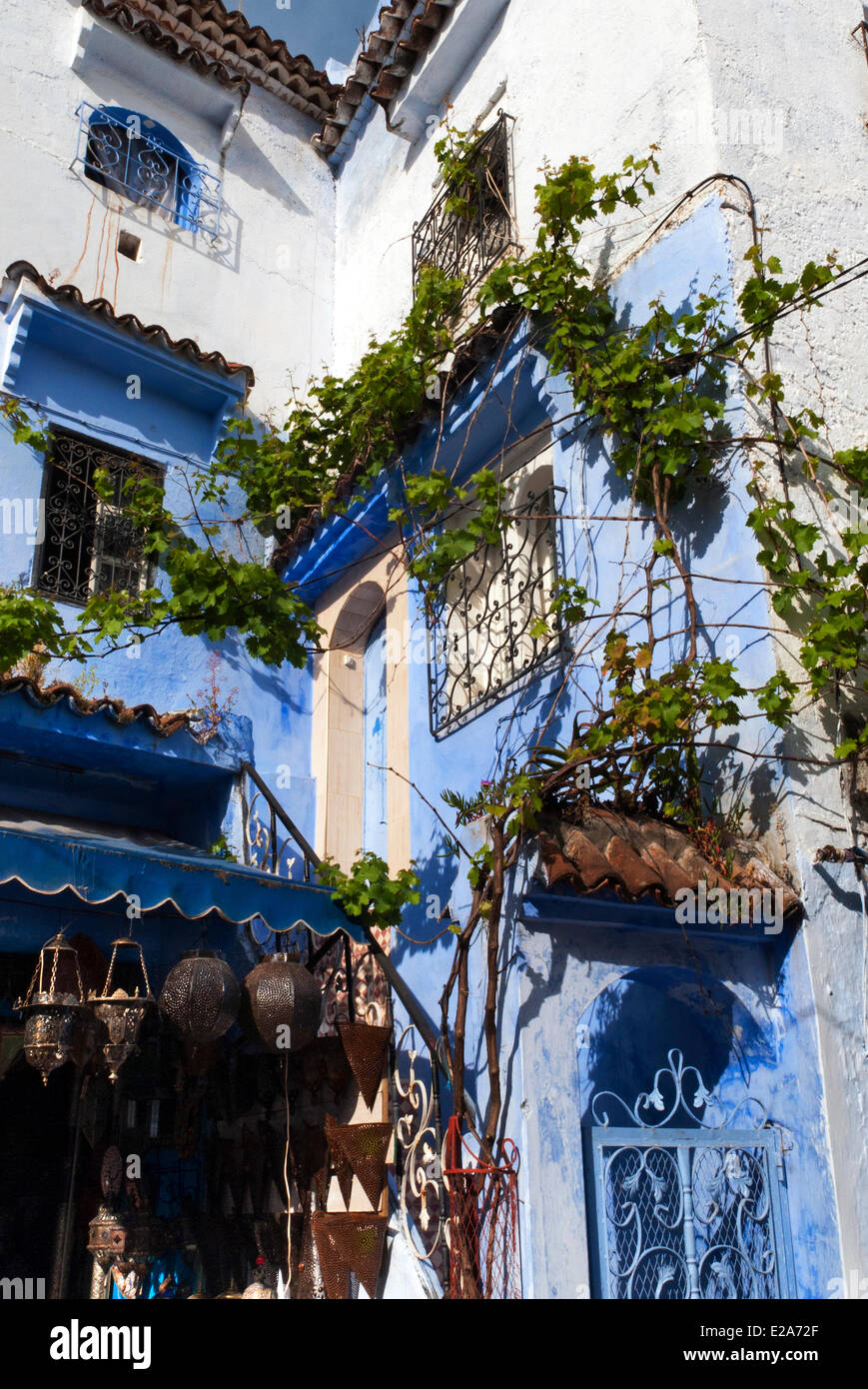 Morocco, Rif region, Chefchaouen (Chaouen), kasbah Stock Photo - Alamy