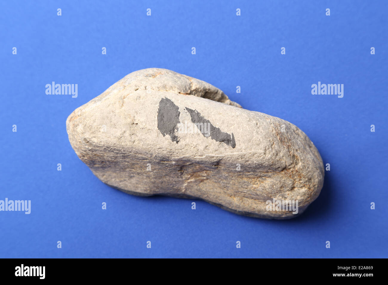Chinese eight symbol on real stone on blue satin Stock Photo - Alamy