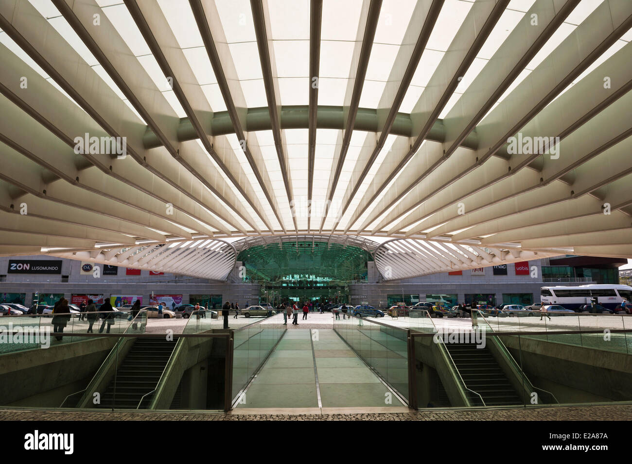 Portugal, Lisbon, Estacao do Oriente or Gare do Oriente (or Orient ...