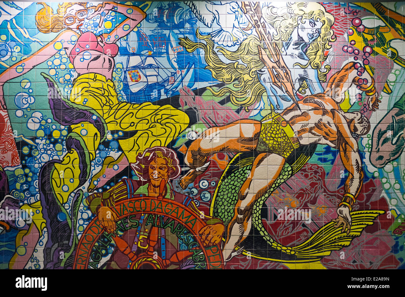 Transport murals hi-res stock photography and images - Alamy