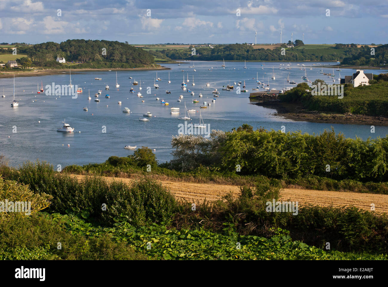 France, Finistere, St. Pabu, Aber Benoit Stock Photo - Alamy