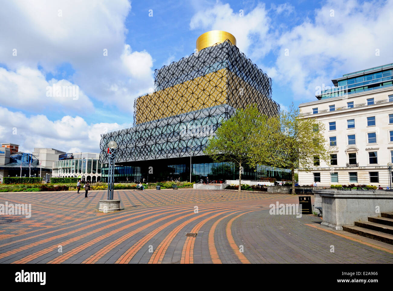 The Library of Birmingham, Centenary Square, Birmingham, England, UK ...