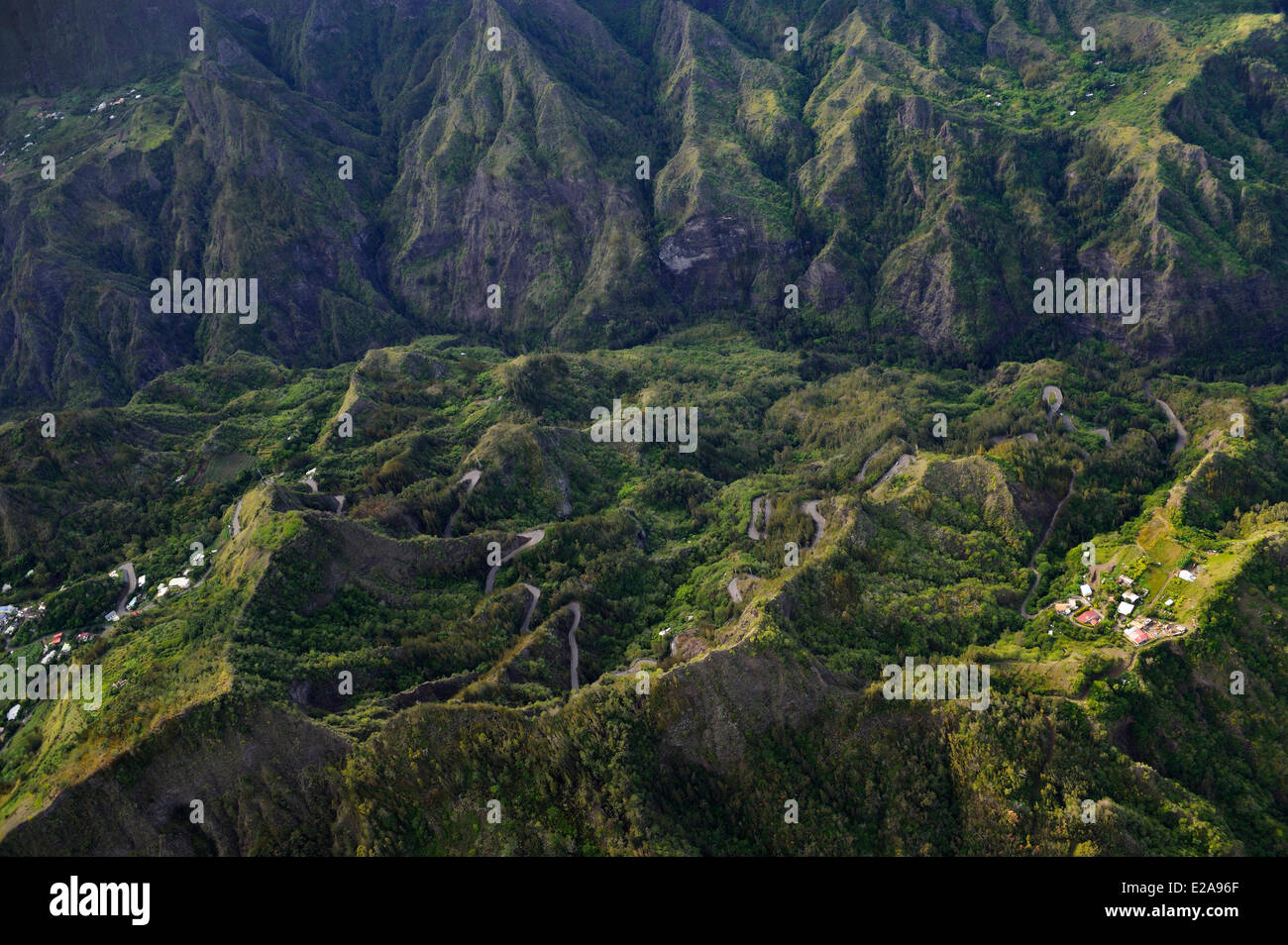 Reunion island aerial hi-res stock photography and images - Alamy