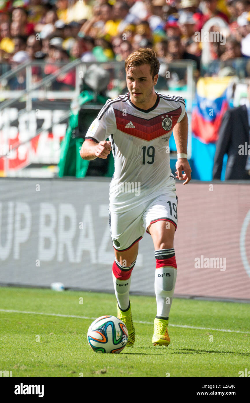Salvador, Brazil. 16th June, 2014. Mario Goetze (GER) Football/Soccer ...