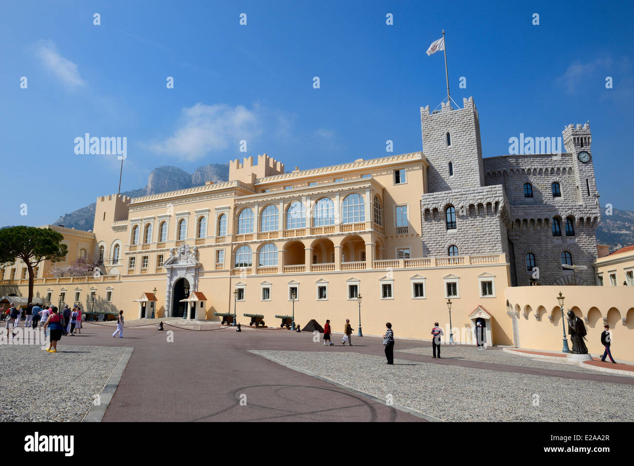 Principality Of Monaco Flag High Resolution Stock Photography and ...