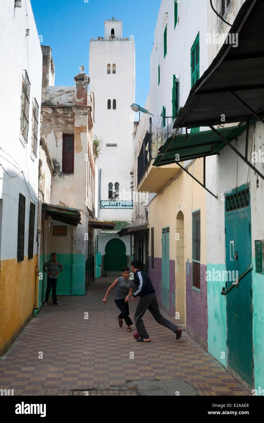 Morocco, Rif region, Tetouan, medina listed as World Heritage by UNESCO ...
