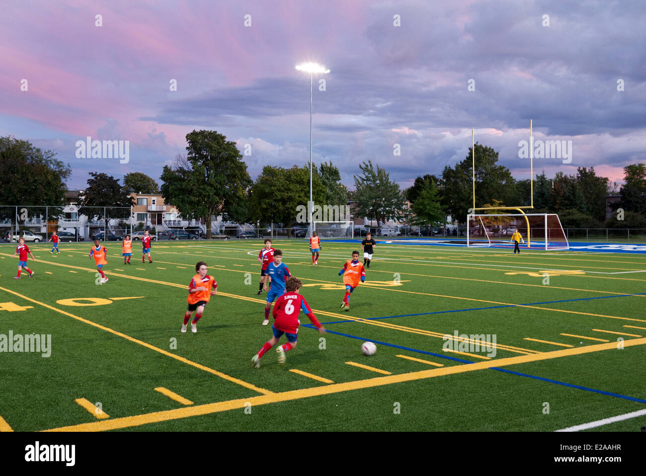 Junior football hi-res stock photography and images - Alamy