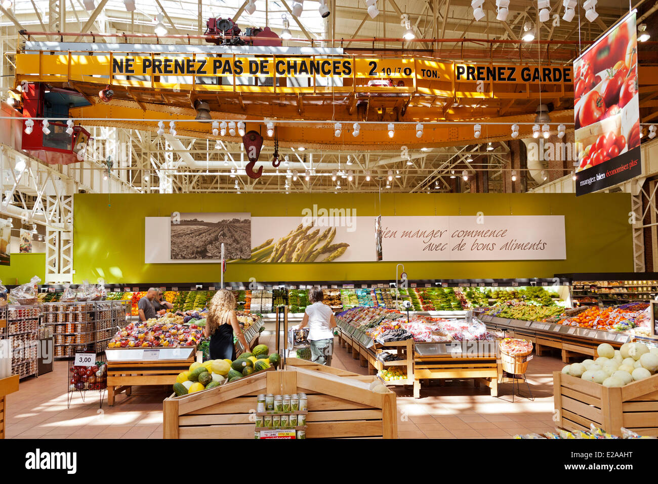 Canada, Quebec Province, Montreal, Rosemont, former Angus Shops of ...