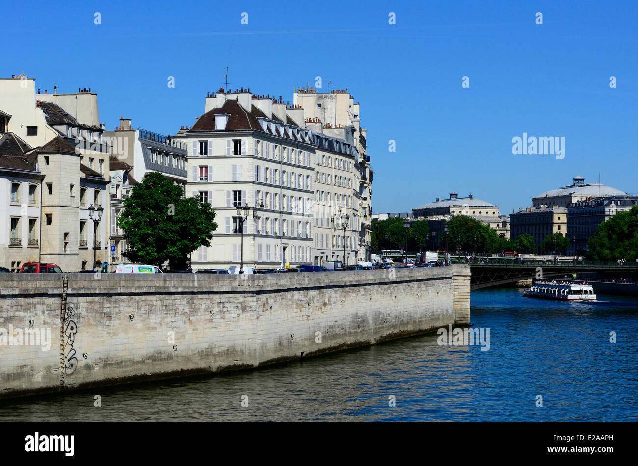 France, Paris, Seine river banks listed as World Heritage by UNESCO ...