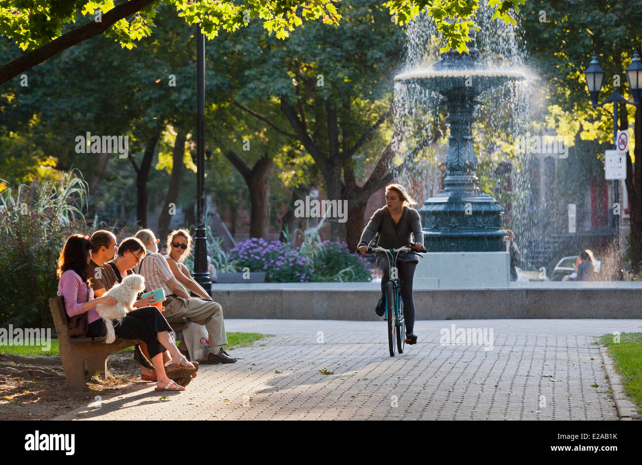 Saint louis square montreal hi-res stock photography and images - Alamy