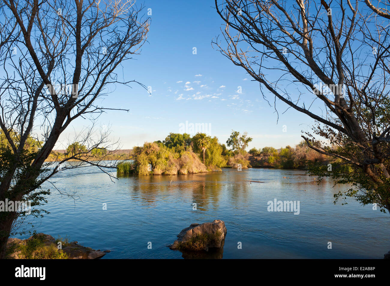 Mexico, Sierra Madre Occidental, Sinaloa State, El Fuerte, the river El ...