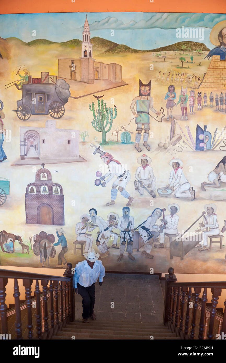 Mexico, Sierra Madre Occidental, Sinaloa State, El Fuerte, the Palacio ...