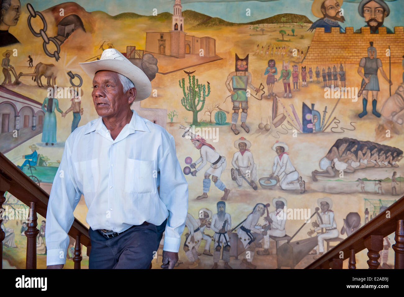 Mexico, Sierra Madre Occidental, Sinaloa State, El Fuerte, the Palacio ...
