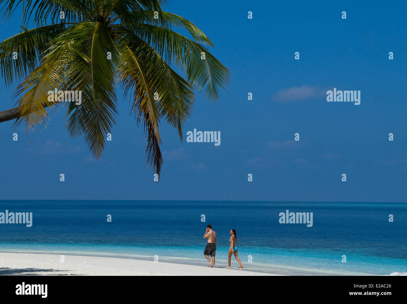 Maldives, North Male Atoll, Ihuru Island, Angsana Ihuru Resort and Spa ...