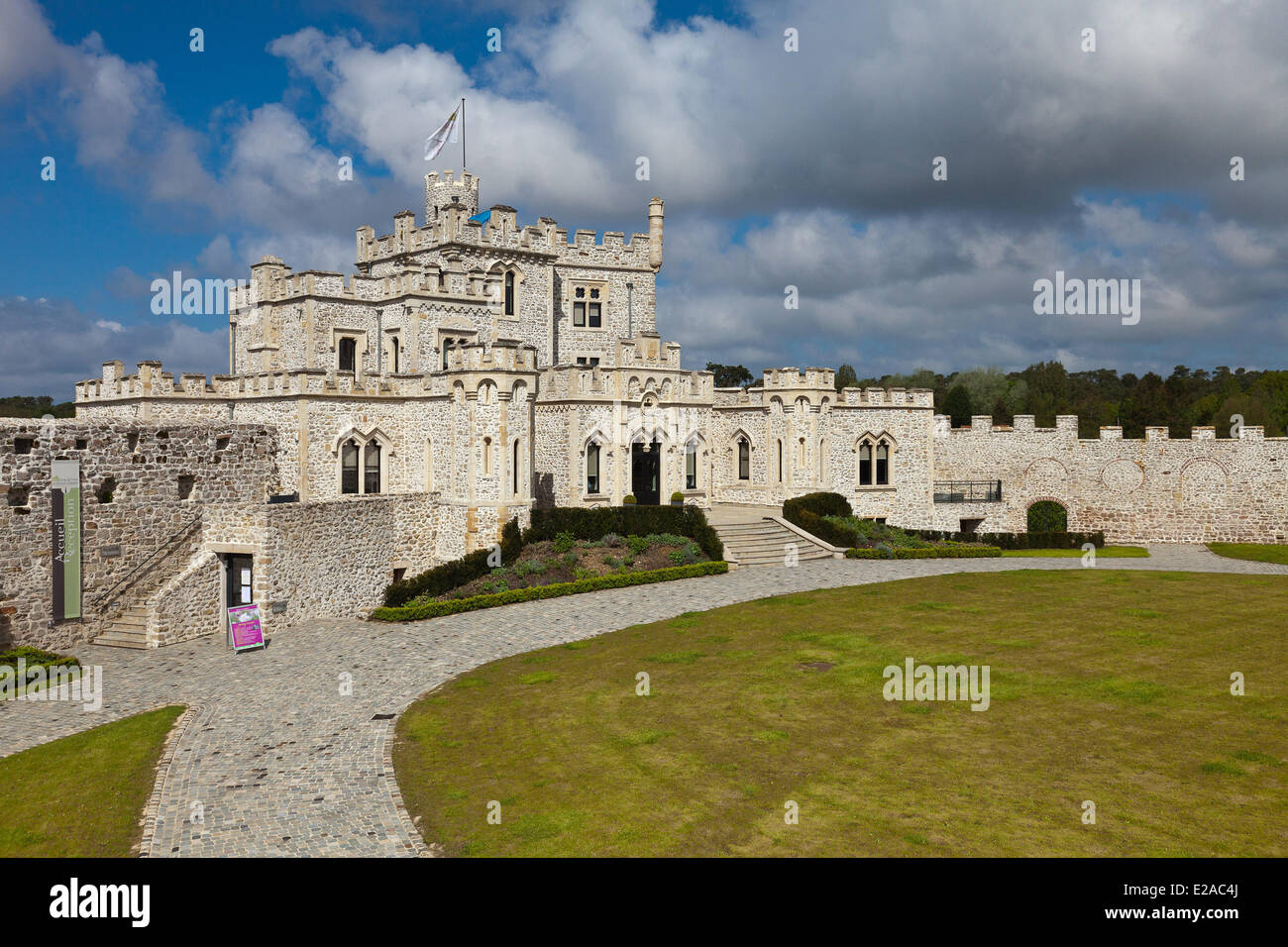 France, Pas de Calais, Condette, Hardelot Castle, Tudor style manor of ...
