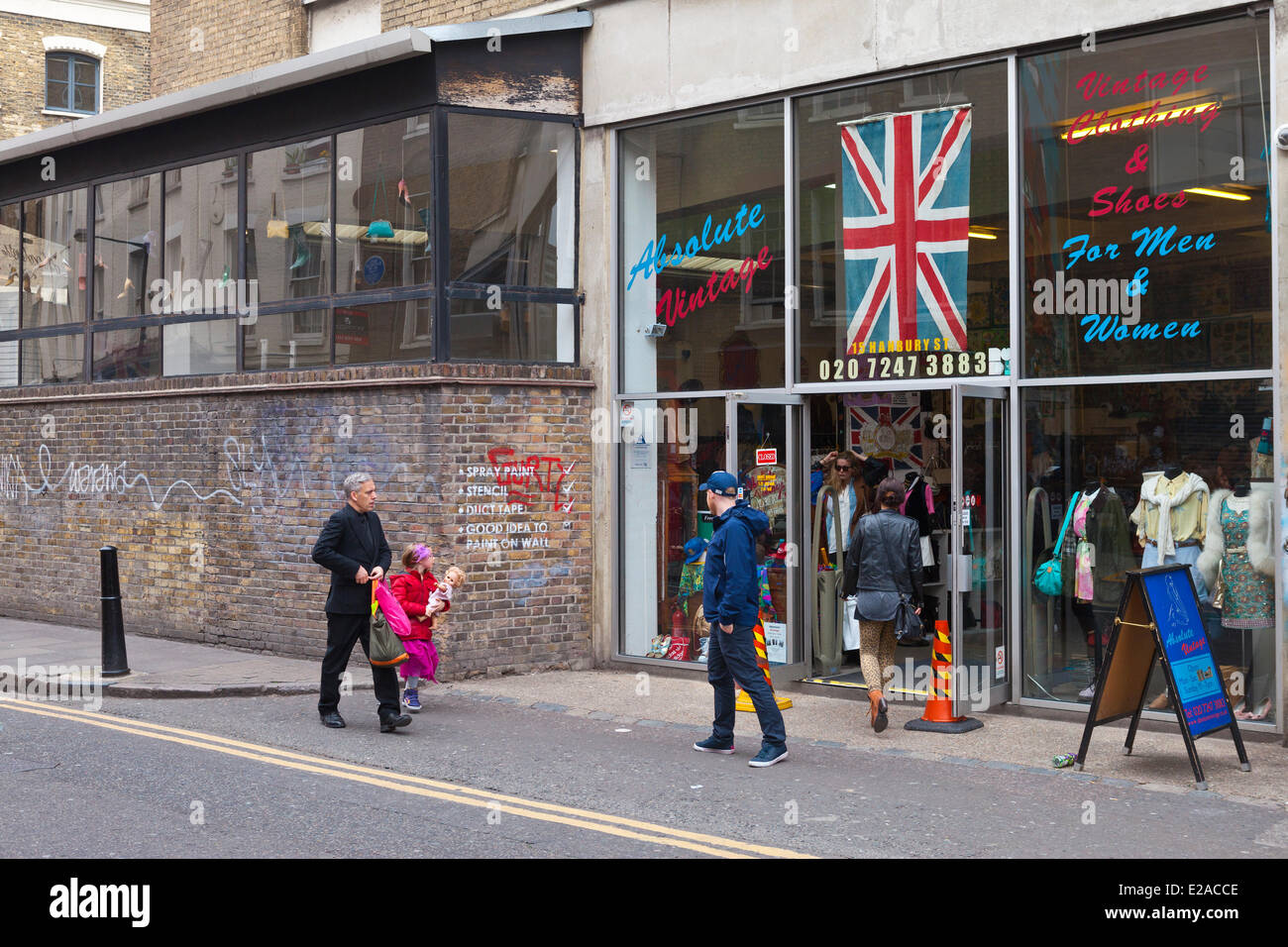 London street sign vintage hi-res stock photography and images - Alamy